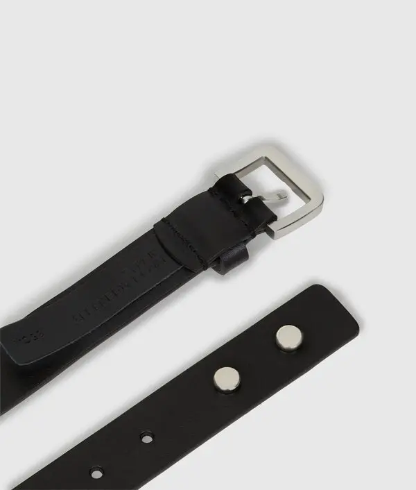 KL JEANS Studded Leather Belt