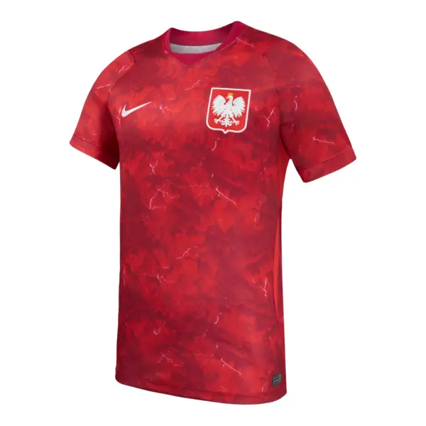 Nike Poland 2026 Stadium Away Soccer Jersey - Red