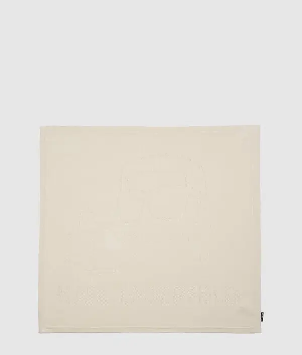 Karl Lagerfeld Baby Ikon Blanket - Beige