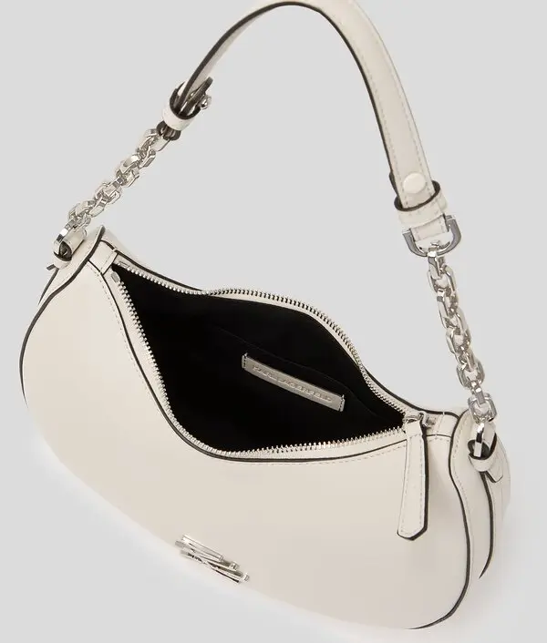 Karl Lagerfeld K/autograph Moon Shoulder Bag - Cement
