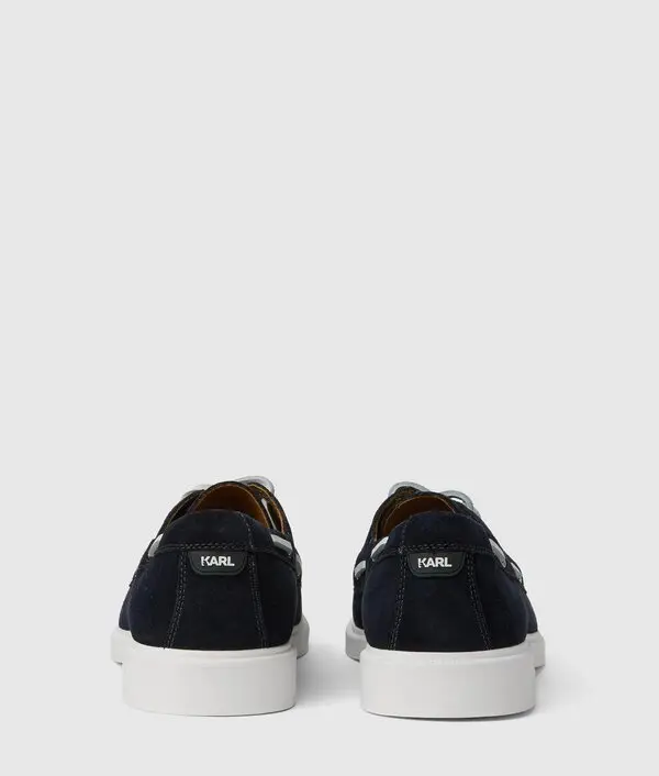 Karl Lagerfeld Suede Kori Boat Shoes