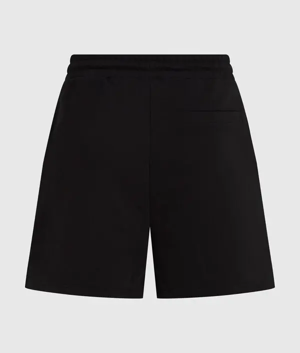 KL JEANS Jeans Logo Sweat Shorts - Black