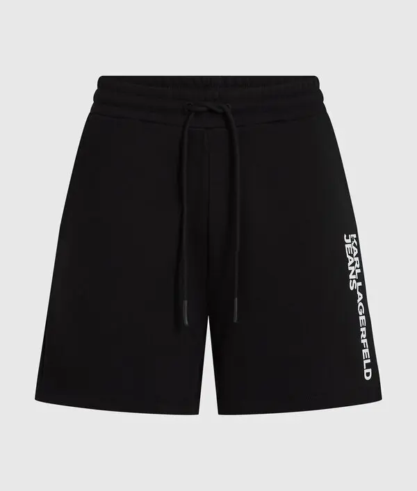 KL JEANS Jeans Logo Sweat Shorts - Black