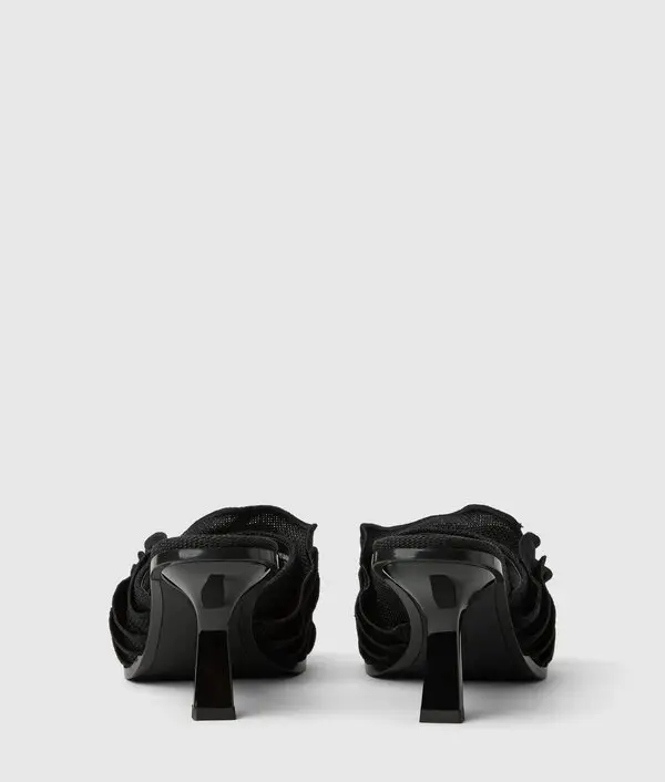 Karl Lagerfeld Karmel Ruche Heeled Sandals