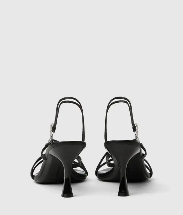 Karl Lagerfeld Sienna Cord Heeled Sandals