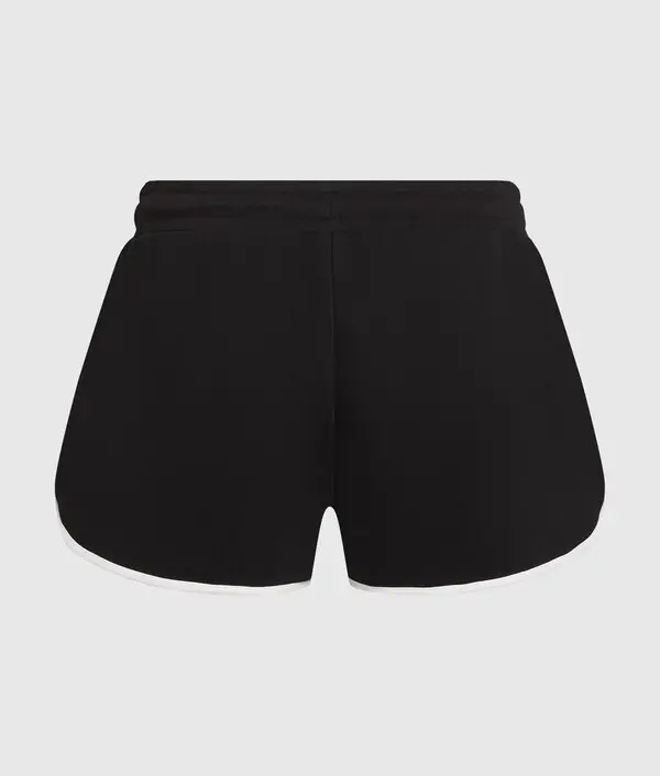 KL JEANS Jeans Logo Sweat Shorts - Black