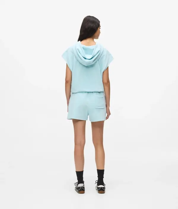 KL JEANS Toweling Shorts With Embroidered Logo