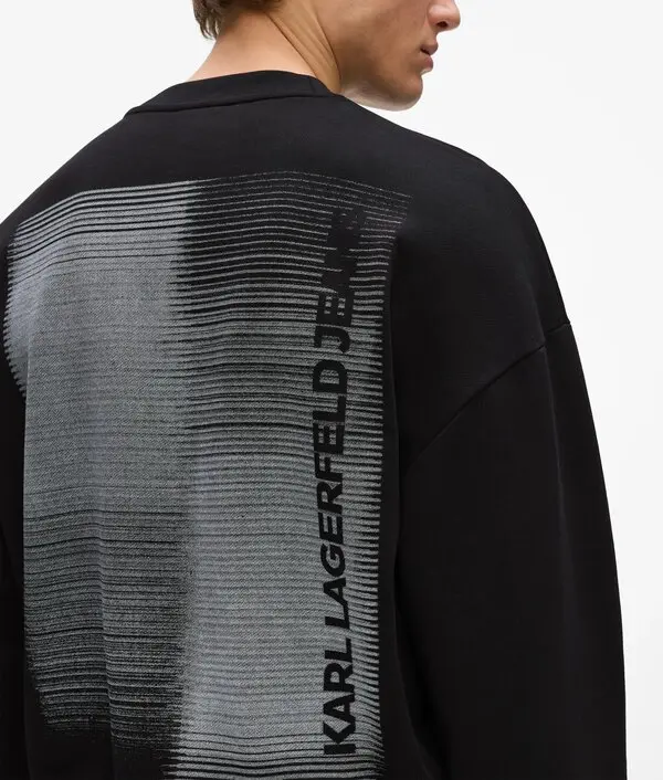 KL JEANS Jeans Gradient Logo Boxy Sweatshirt