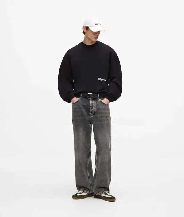 KL JEANS Jeans Gradient Logo Boxy Sweatshirt