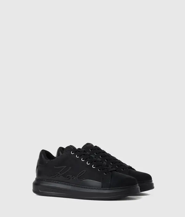 Karl Lagerfeld Kapri Signia Shine Sneakers - Black