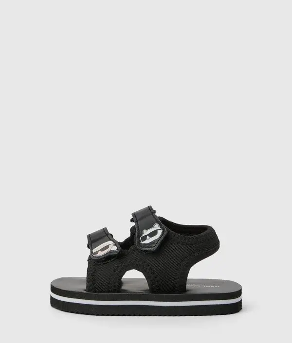 Karl Lagerfeld Baby Ikon Sandals - Black