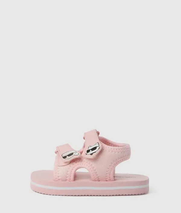 Karl Lagerfeld Baby Ikon Sandals - Light Pink