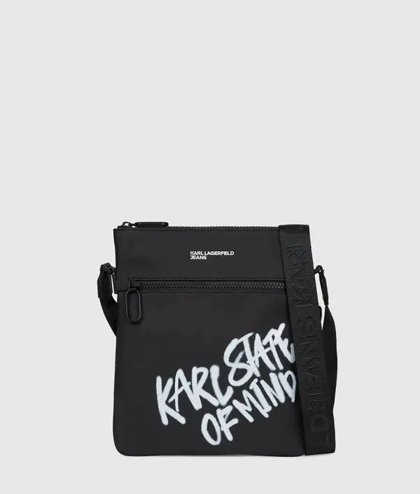 KL JEANS Jeans Coated Flat Crossbody Bag