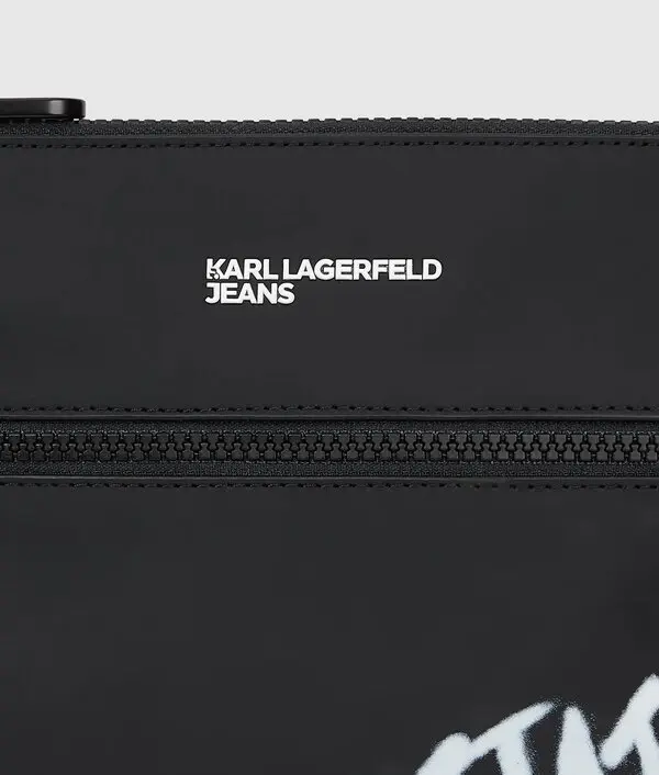 KL JEANS Jeans Coated Flat Crossbody Bag