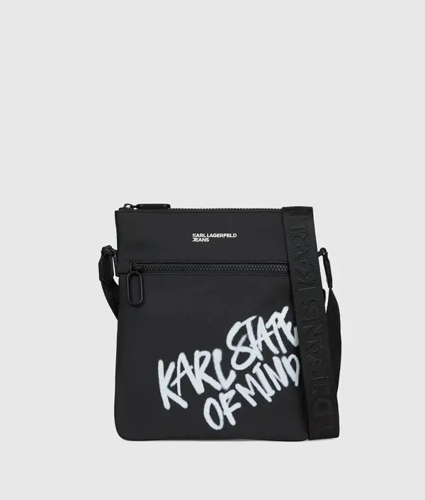 KL JEANS Jeans Coated Flat Crossbody Bag