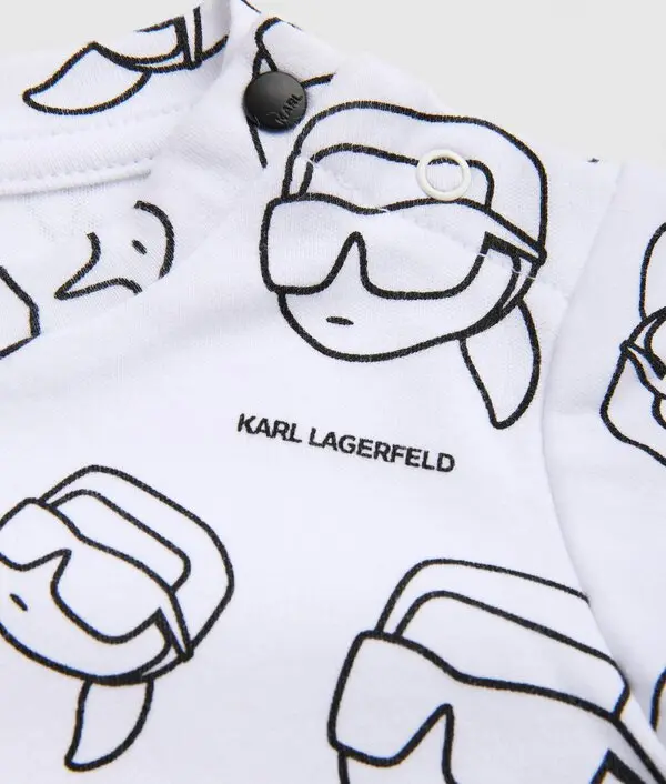 Karl Lagerfeld Baby Ikon Romper Suit