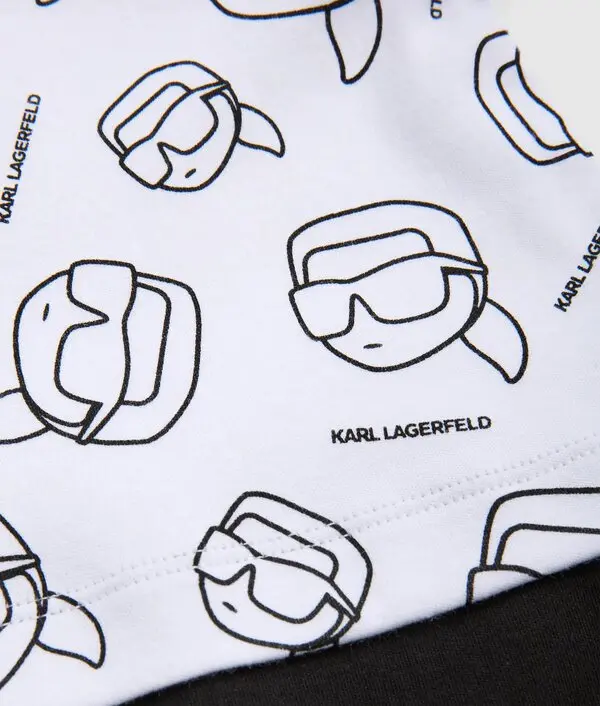 Karl Lagerfeld Baby Ikon Romper Suit