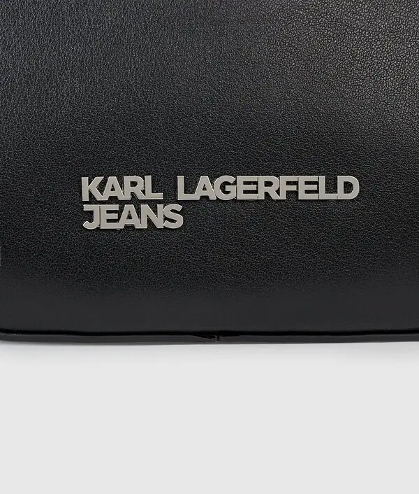 KL JEANS Jeans Rounded Leather Top Handle Bag