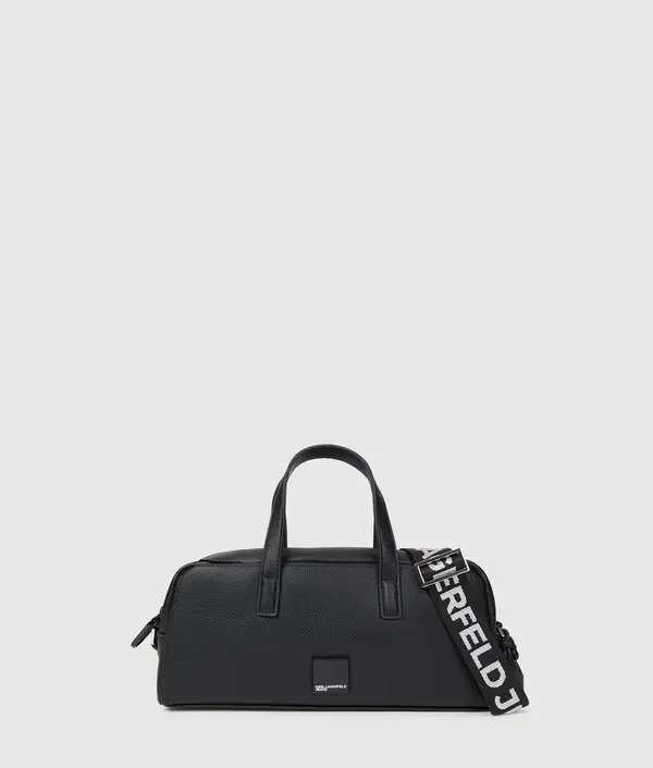 KL JEANS Jeans Box Logo Bowling Bag - Black
