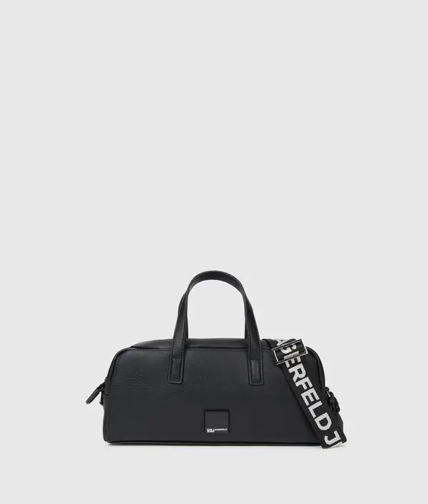KL JEANS Jeans Box Logo Bowling Bag - Black