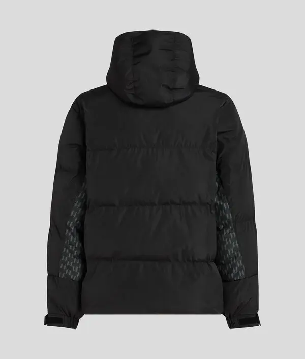 Karl Lagerfeld Monogram Puffer Jacket