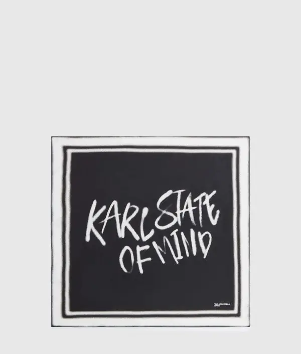 KL JEANS Karl Quote Large Bandana