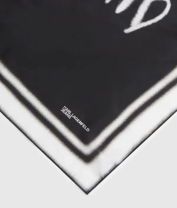 KL JEANS Karl Quote Large Bandana