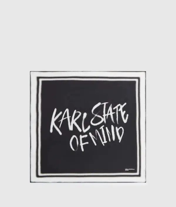 KL JEANS Karl Quote Large Bandana