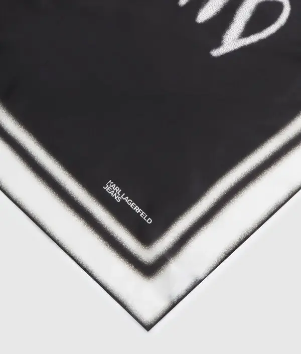 KL JEANS Karl Quote Large Bandana