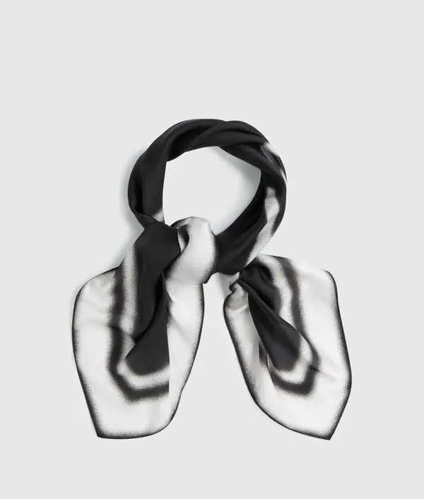 Karl Lagerfeld Karl Quote Large Bandana - Black
