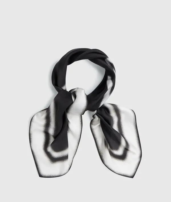 Karl Lagerfeld Karl Quote Large Bandana - Smoke