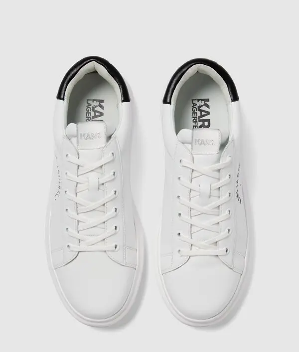 Karl Lagerfeld Rue St-guillaume Logo Leather Sneakers
