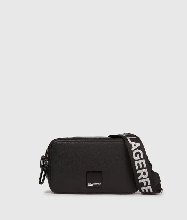 KL JEANS Jeans Box Logo Camera Bag - Black
