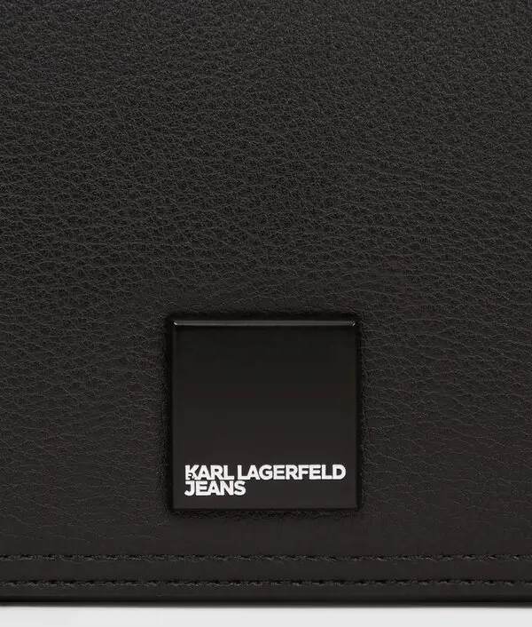 Karl Lagerfeld Jeans Box Logo Camera Bag - Black