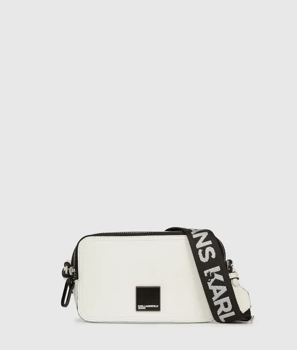 KL JEANS Jeans Box Logo Camera Bag - Egret