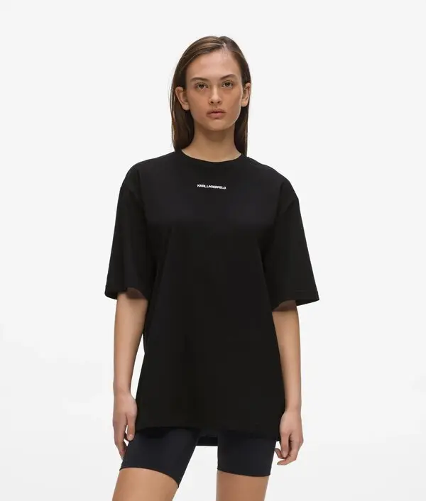 Karl Lagerfeld Logo T-shirt - Black