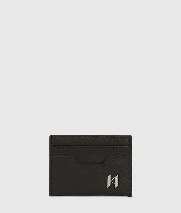 Karl Lagerfeld K/monogram Leather Cardholder