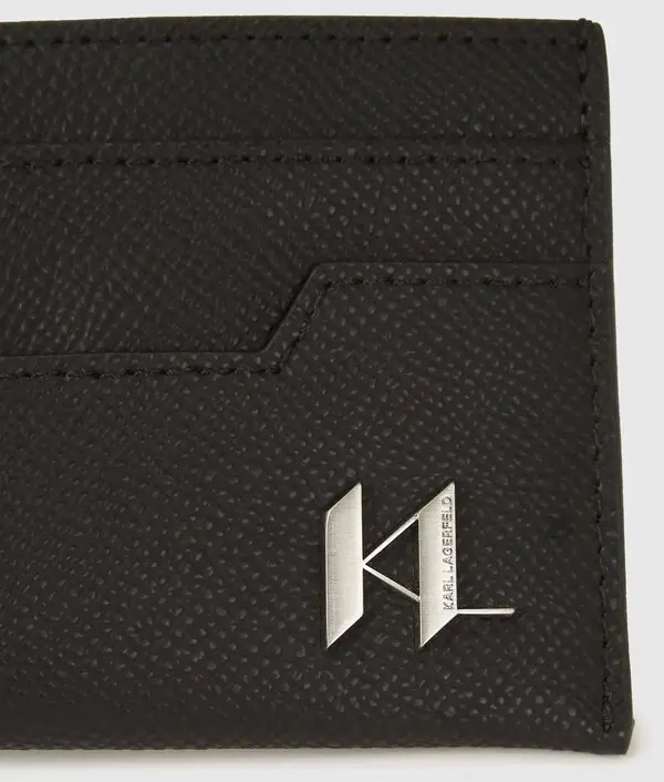 Karl Lagerfeld K/monogram Leather Cardholder