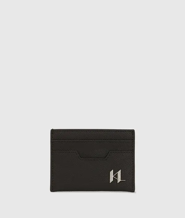 Karl Lagerfeld K/monogram Leather Cardholder