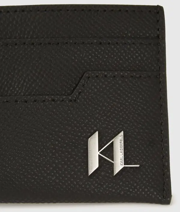 Karl Lagerfeld K/monogram Leather Cardholder