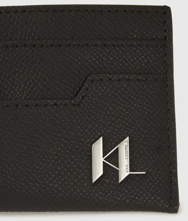 Karl Lagerfeld K/monogram Leather Cardholder