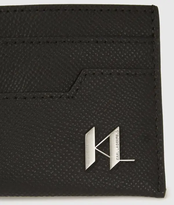 Karl Lagerfeld K/monogram Leather Cardholder