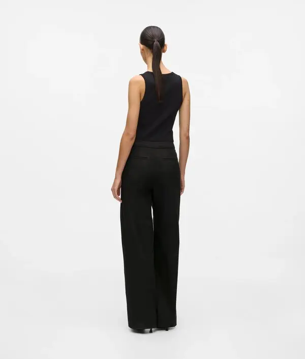 Karl Lagerfeld X Amber Valletta Structured Suit Pants