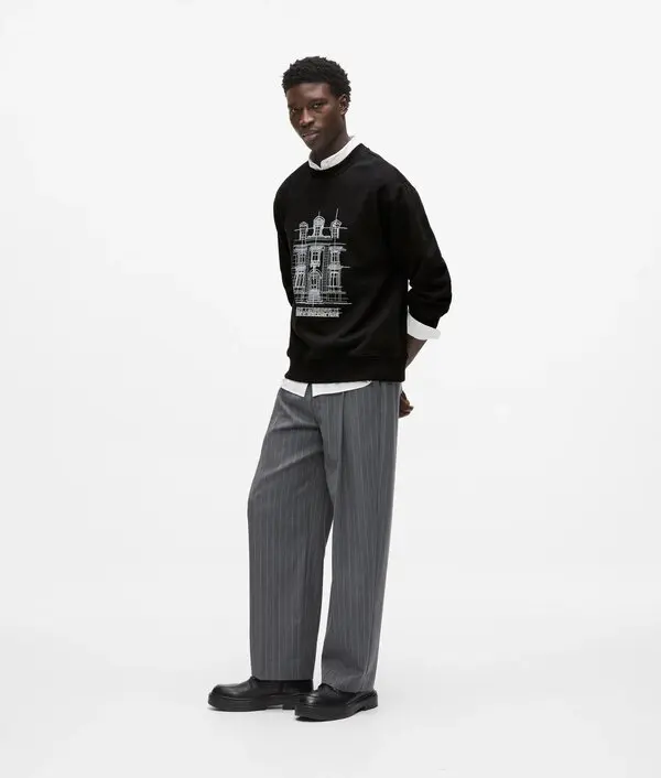 Karl Lagerfeld Maison De Karl Sketch Sweatshirt