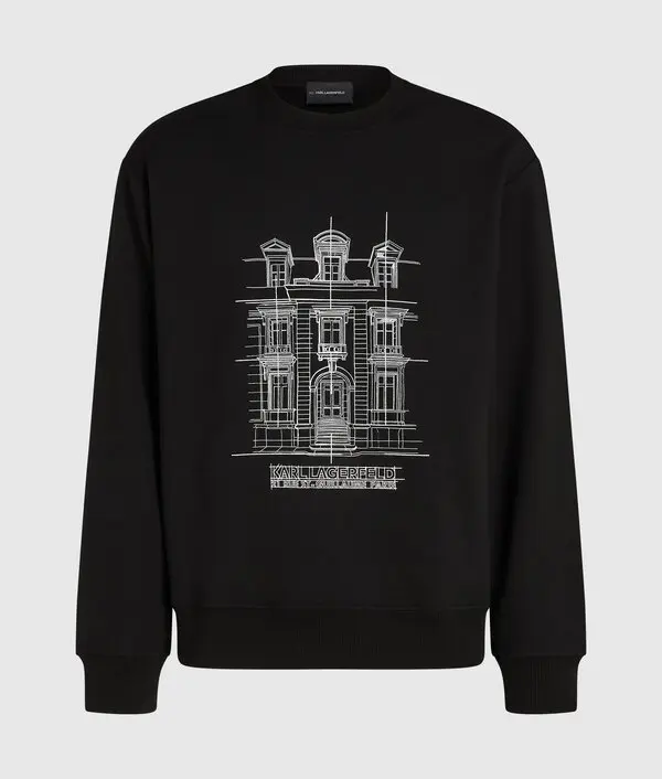 Karl Lagerfeld Maison De Karl Sketch Sweatshirt