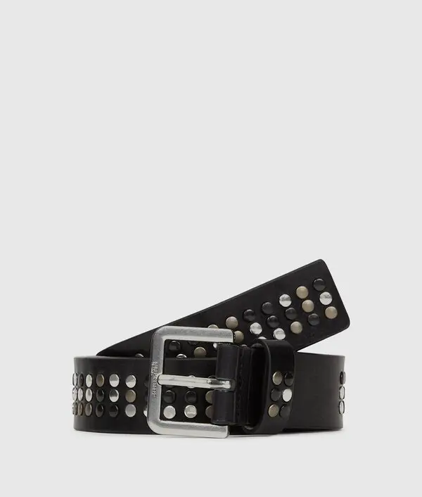 KL JEANS Leather Studded Belt