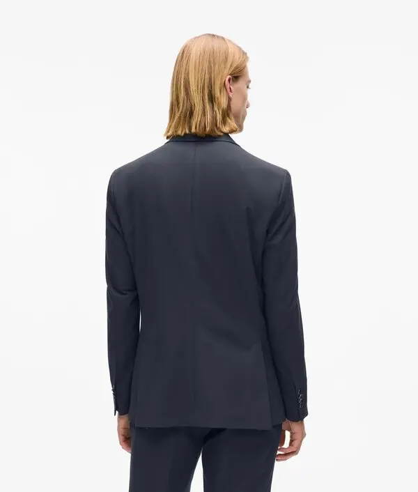 Karl Lagerfeld Patch Pocket Blazer - Navy