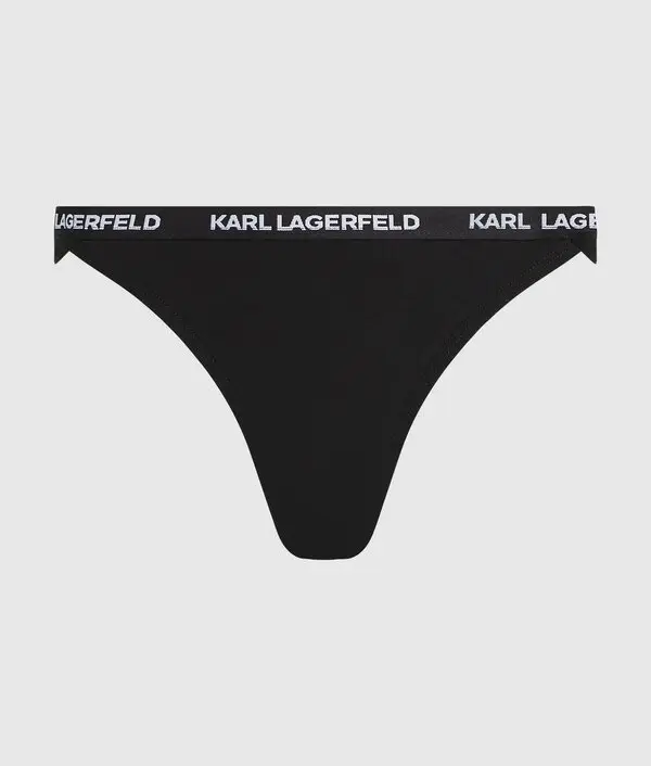 Karl Lagerfeld Logo Brief - Black