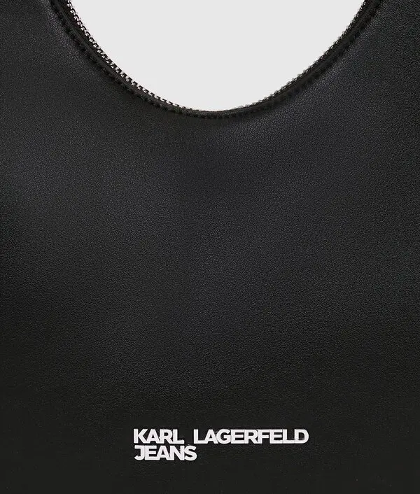 KL JEANS Jeans Rounded Leather Hobo Bag