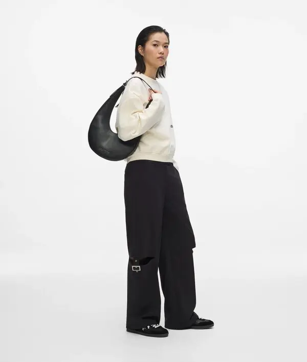 KL JEANS Jeans Rounded Leather Hobo Bag